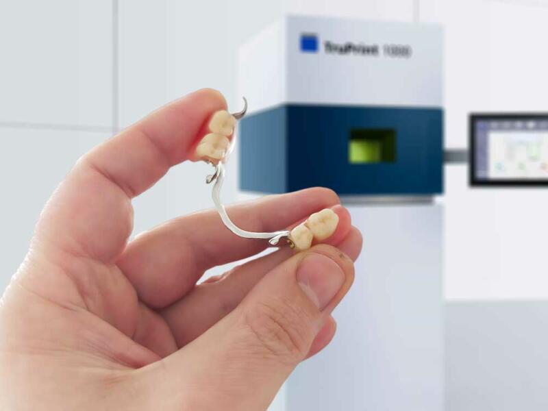 3D Laser Printed Metal RPD - STOMADENT